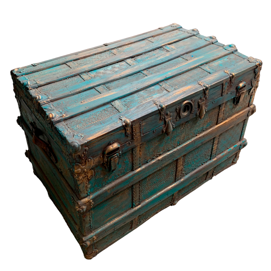 Baúl Antiguo relieve – BAZAR DECO